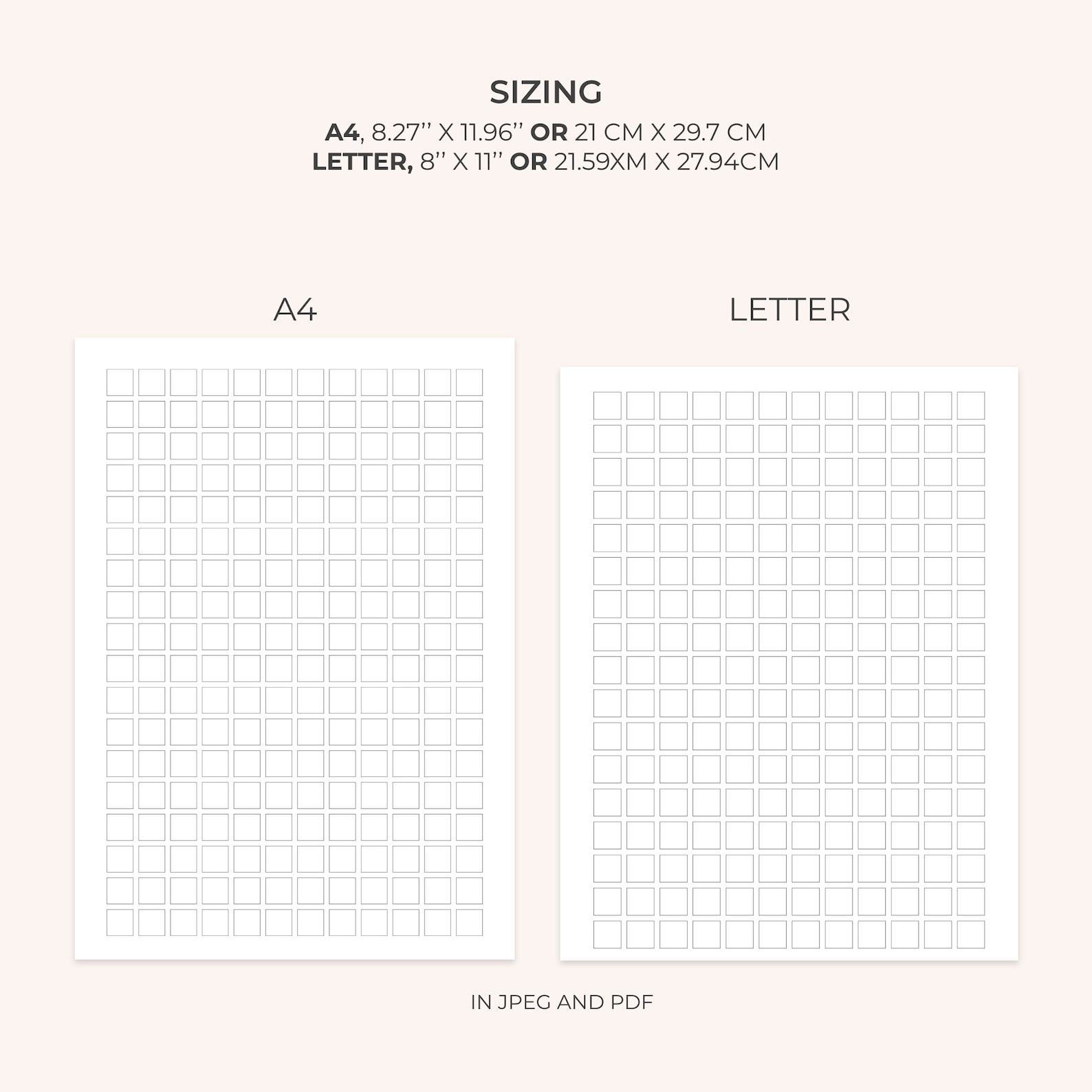Printable & Digital Grid Writing Paper | Kong Ge Manuscript Paper ...