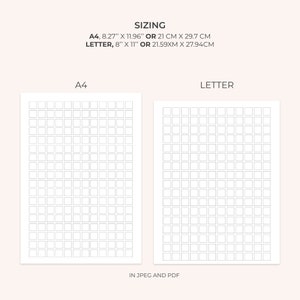 Printable & Digital Grid Writing Paper | Kong Ge Manuscript Paper ...