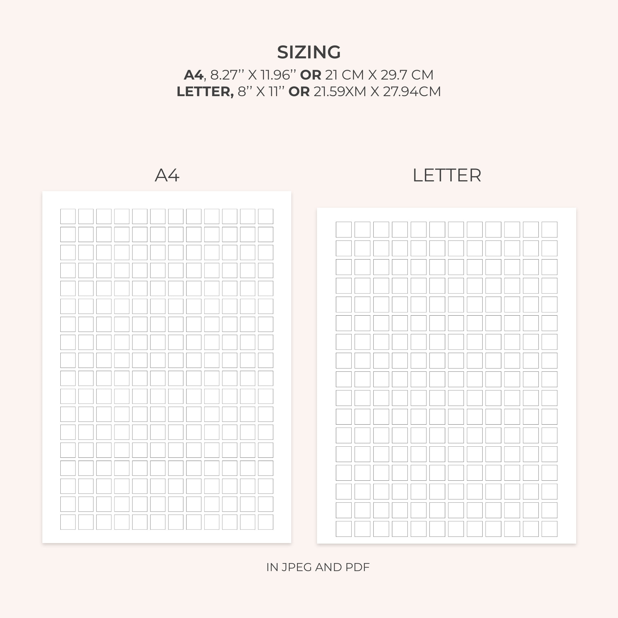 Printable & Digital Grid Writing Paper | Kong Ge Manuscript Paper ...