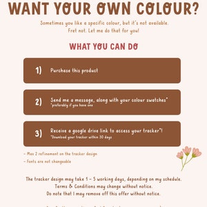 Printable A4 365 Tracker Habit Tracker Monthly Goal Tracker 365 Days ...