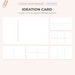 Printable & Digital Notecards for Ideation | Ideation Card | Study Note ...