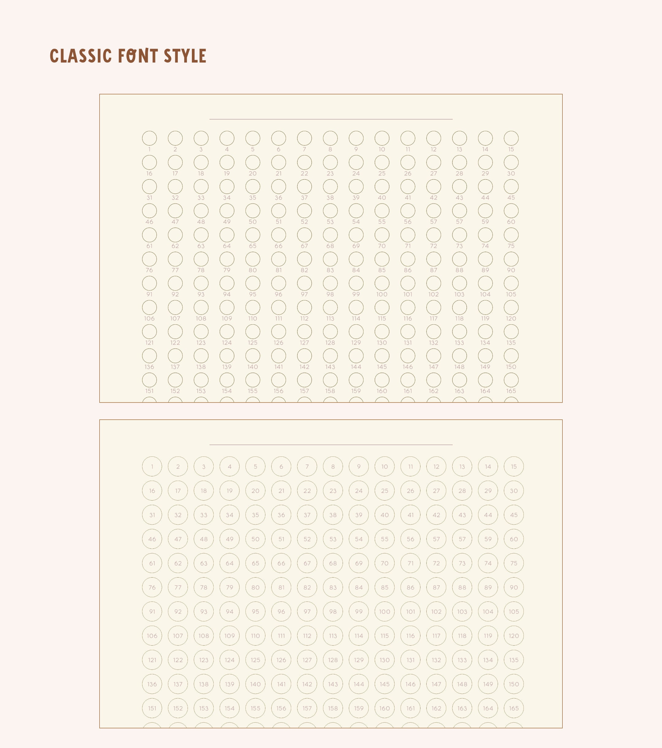 Printable A4 365 Tracker Habit Tracker Monthly Goal Tracker 365 Days ...