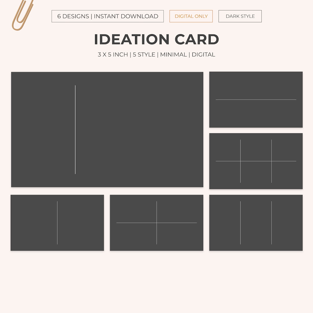 Dark Mode Digital Notecards | Note-taking Cards | Revision Cards ...