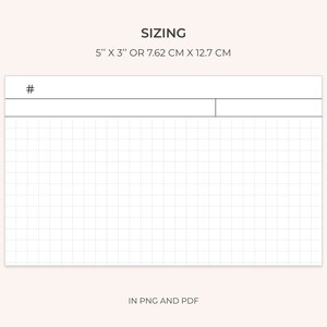 Printable & Digital Notecards for Studying | Creative Index Cards ...