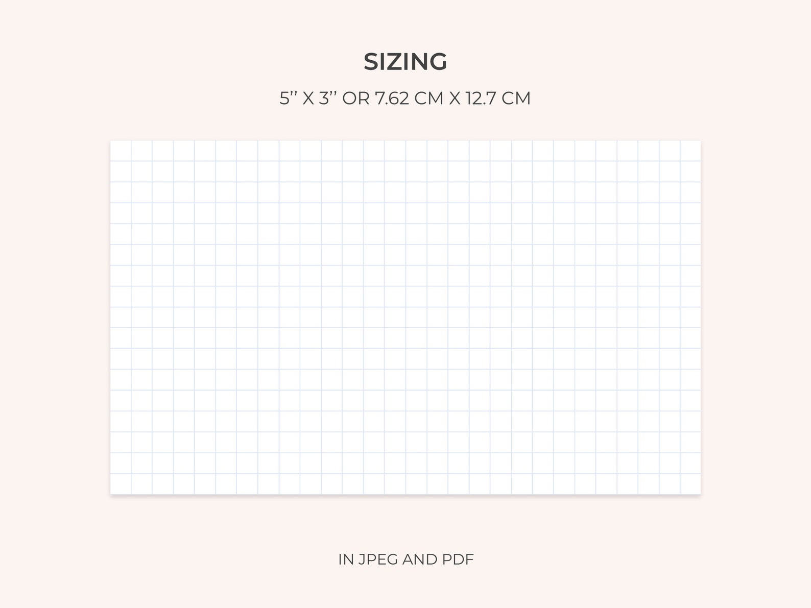 24 Pdfs A4 Printable Grid Notecards for Studying | Colour Index Cards ...