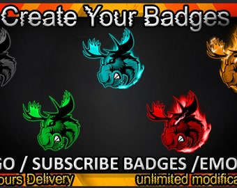 Ranks Twitch Sub Badges / Ranks Twitch Emotes / Ranks Badges for ...