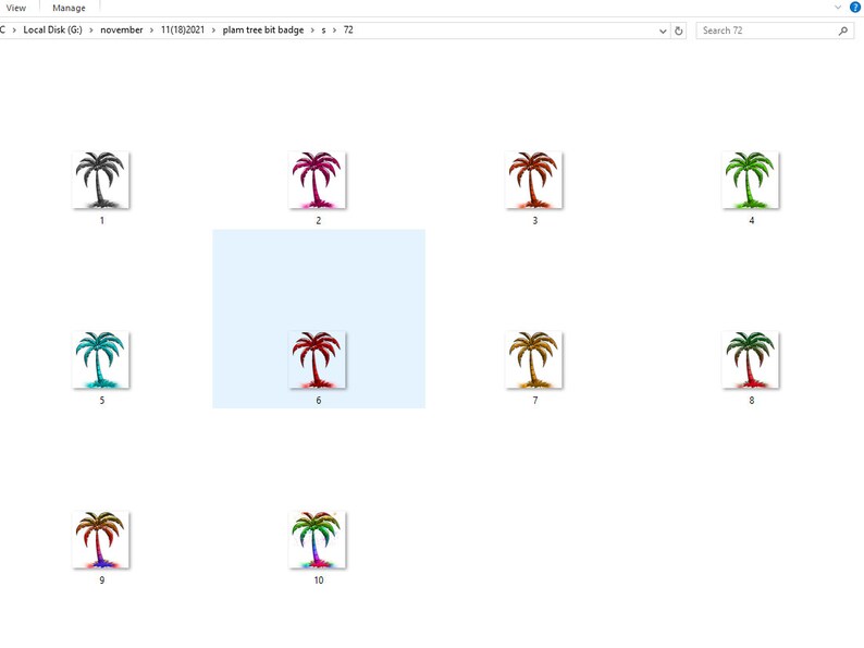 Palm Tree Twitch Sub Badges / Palm Tree Twitch Emotes / Palm Tree ...