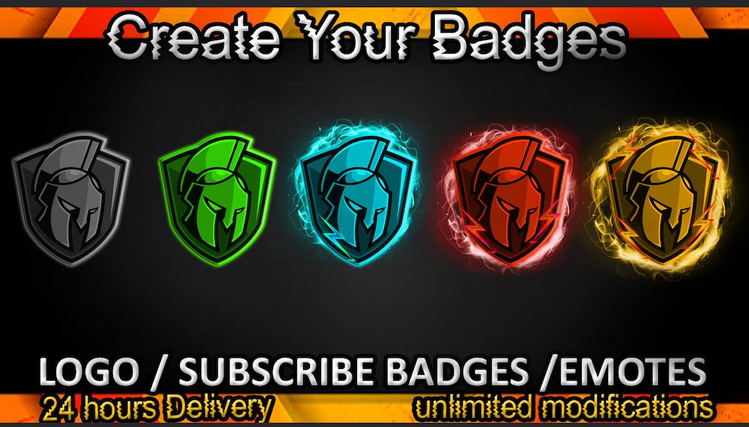 Gladiator Twitch Sub Badges / Gladiator Twitch Emotes / Gladiator ...