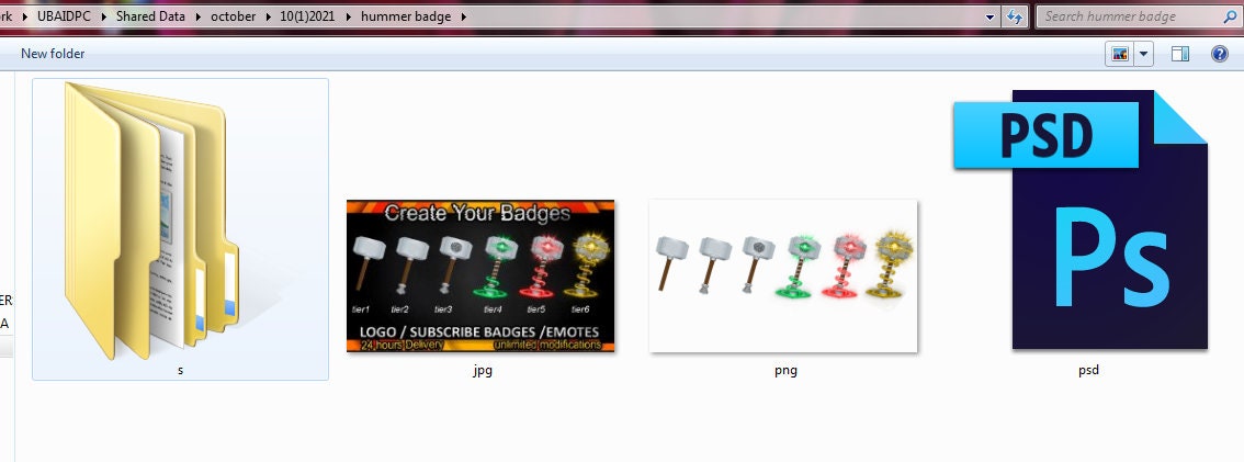 Hammer Twitch Sub Badges / Hammer Twitch Emotes / Hammer Badges for ...