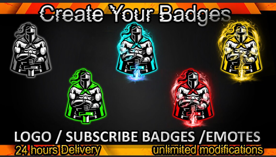 Spartan Twitch Sub Badges / Spartan Twitch Emotes / Spartan Badges for ...