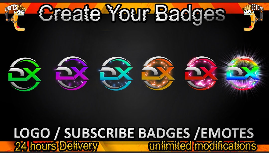 Dx Twitch Sub Badges, Dx Twitch Emotes/ Dx Badges for Streamers/dx ...