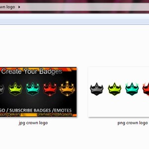 Crown Twitch Sub Badges, Crown Twitch Emotes/crown Badges for Streamers ...