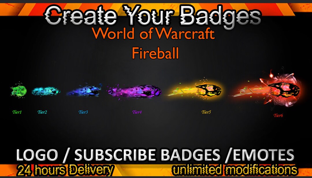 Fire Ball Twitch Sub Badges, Fire Ball Twitch Emotes/ Fire Ball Badges ...