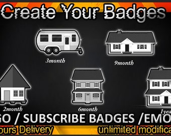 House Sub Emotes - Etsy