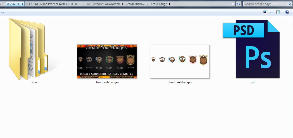 Beard Twitch Sub Badges, Beard Twitch Emotes/ Beard Badges for ...
