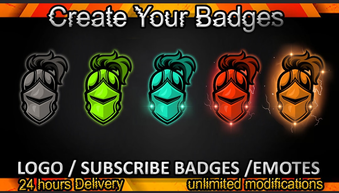 Knight Helmet Twitch Sub Badges / Knight Helmet Twitch Emotes / Knight ...