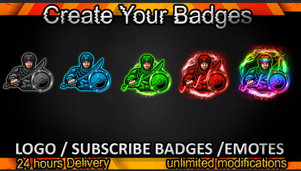 Soldier Twitch Sub Badges / Soldier Twitch Emotes/ Soldier Badges for ...