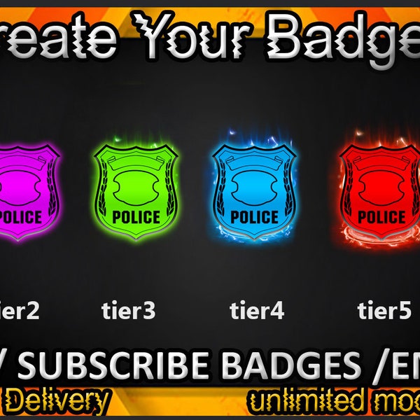 Police Emotes Twitch - Etsy Australia