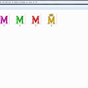 Letter M Twitch Sub Badges, Letter M Twitch Emotes/ Letter M Badges for ...