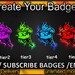 Chicken Twitch Sub Badges, Chicken Twitch Emotes/ Chicken Badges for ...