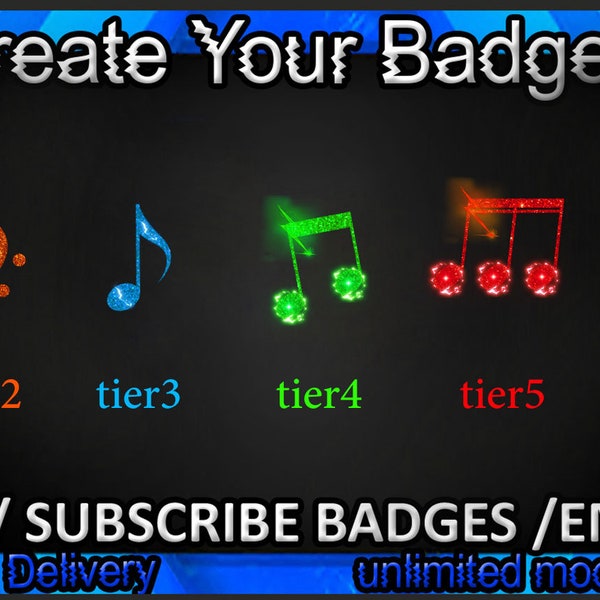 Twitch Music Emotes - Etsy
