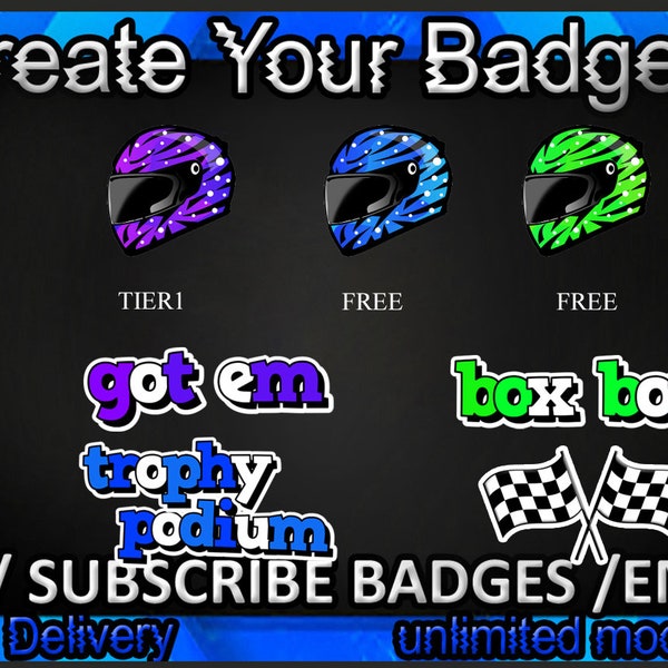 Twitch Racing Emotes - Etsy