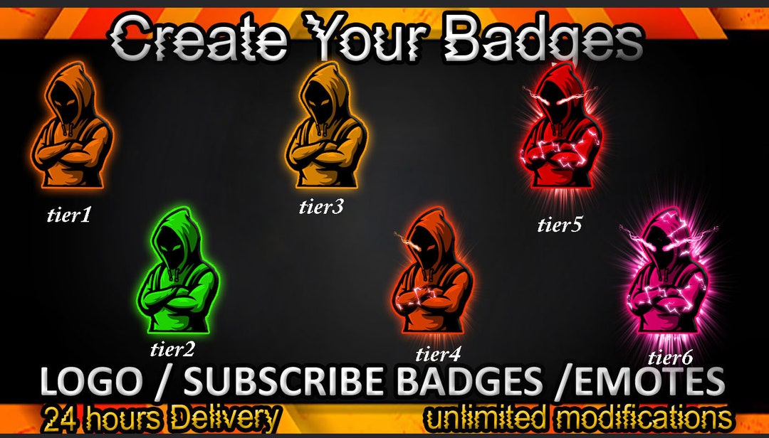 Devil Twitch Sub Badges, Devil Twitch Emotes/ Devil Badges for ...