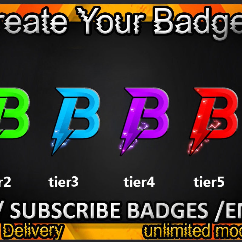 Sub Badges - Etsy