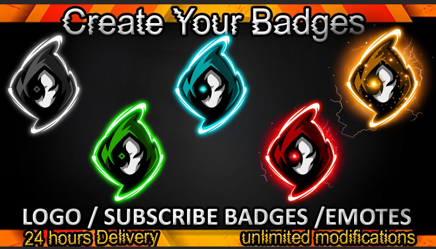 Ninja Twitch Sub Badges / Ninja Twitch Emotes / Ninja Badges for ...