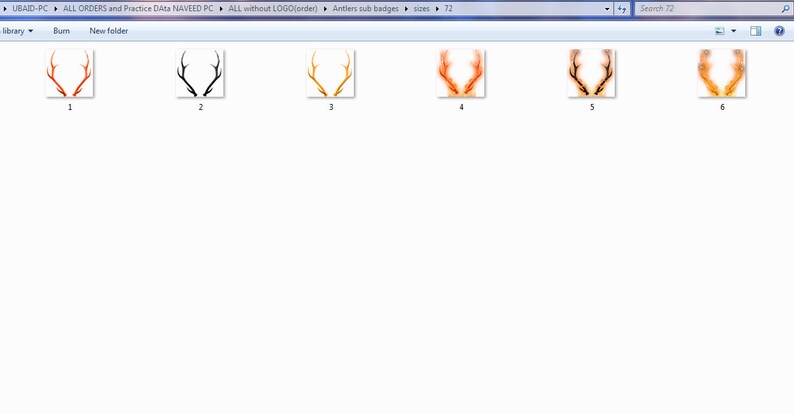 Antler Twitch Sub Badges, Antler Twitch Emotes/ Antler Badges for ...