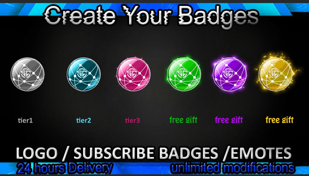 Ball Twitch Sub Badges, Ball Twitch Emotes/ Ball Badges for Streamers ...