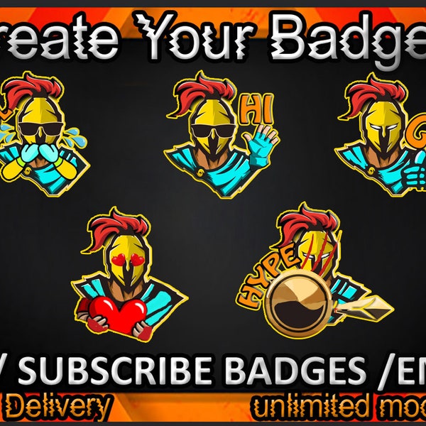 Twitch Spartan Emotes - Etsy