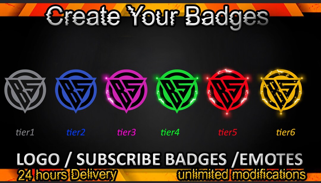 Bs Twitch Sub Badges, Bs Twitch Emotes/ Bs Badges for Streamers/ Bs Sub ...