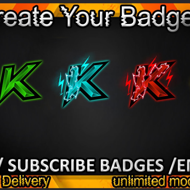 Sub Badges - Etsy