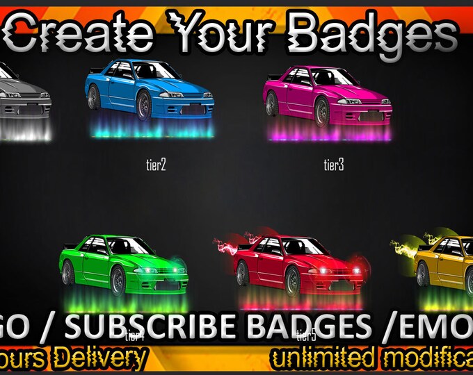 Kirby Car Twitch Emote & Discord Emote / Badges - Etsy