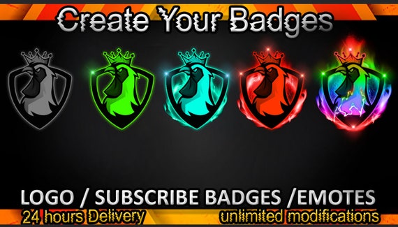 Chicken Twitch Sub Badges Chicken Twitch Emotes/ Chicken | Etsy