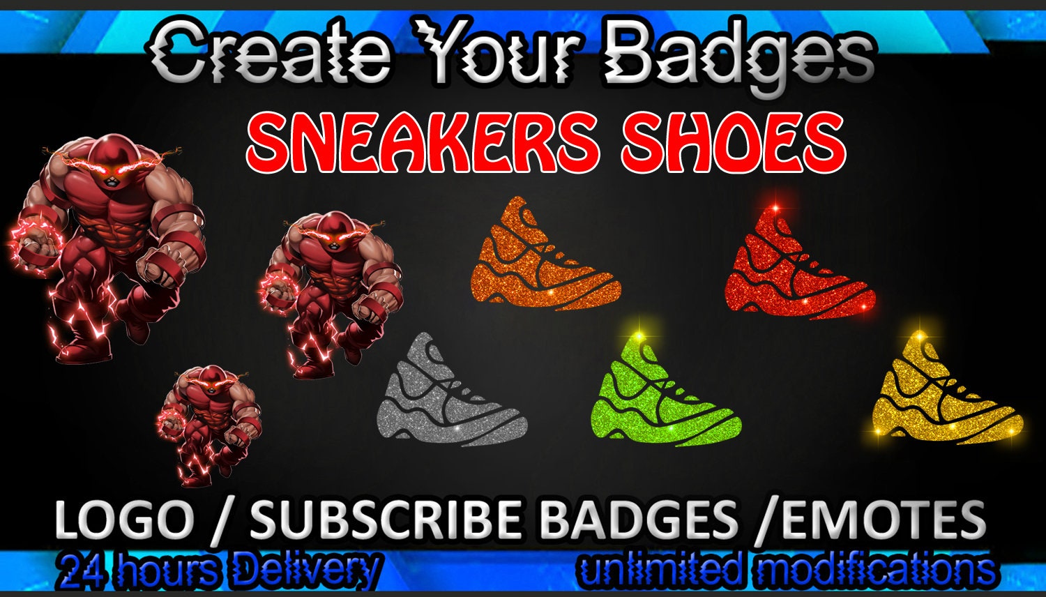 Sneaker Twitch Sub Badges,sneaker Twitch Emotes/ Sneaker Badges for ...