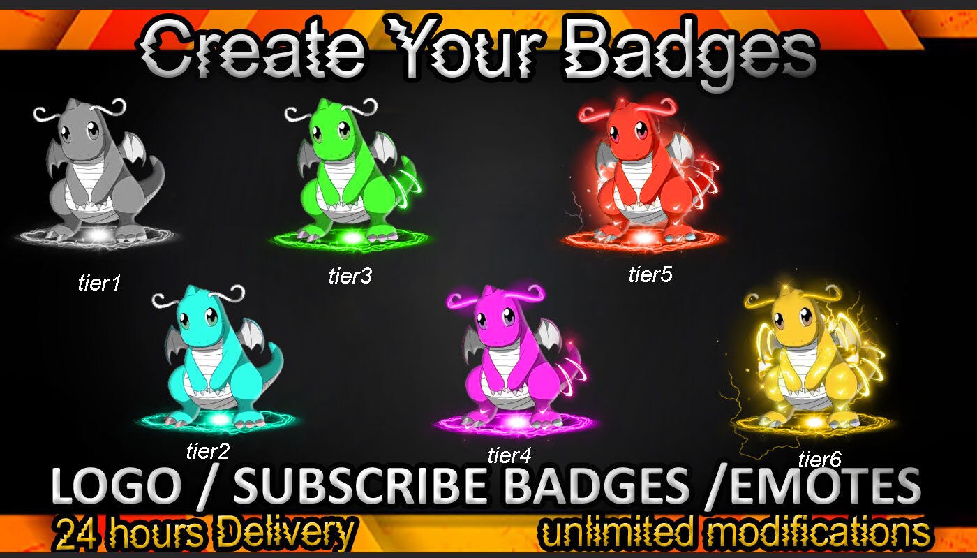 Pokemon Twitch Sub Badges / Pokemon Twitch Emotes / Pokemon Badges for ...