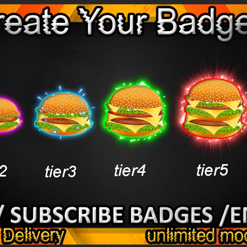 Sub Badges - Etsy