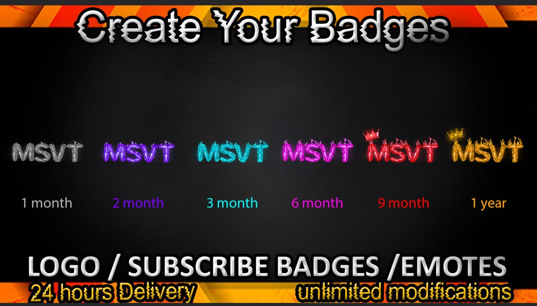 Msvt Letter Twitch Sub Badges, Msvt Letter Twitch Emotes/ Msvt Letter ...