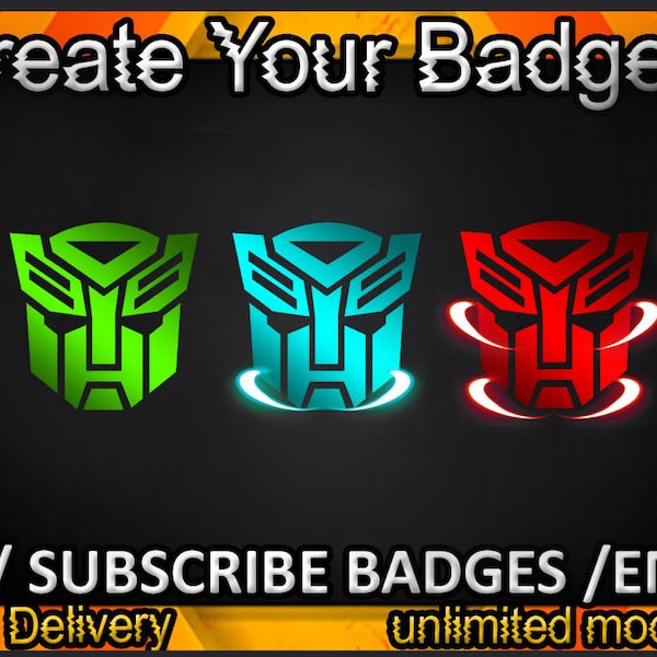 Transformers Twitch Emotes - Etsy