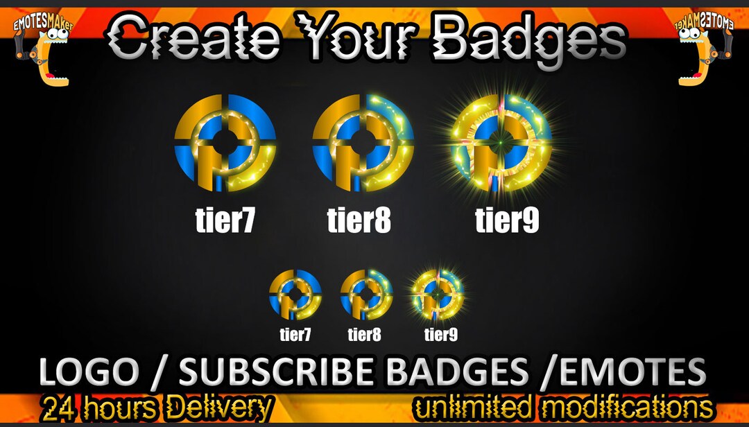 Poser Twitch Sub Badges, Poser Twitch Emotes/ Poser Badges for ...