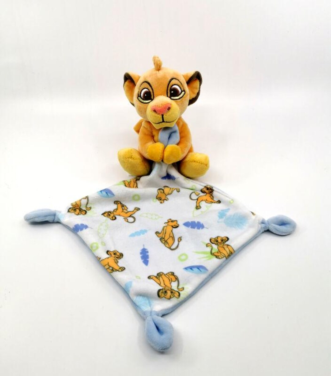 Simba the Lion King Plush Toy With Cuddly Toy, Customizable, 25 Cm - Etsy