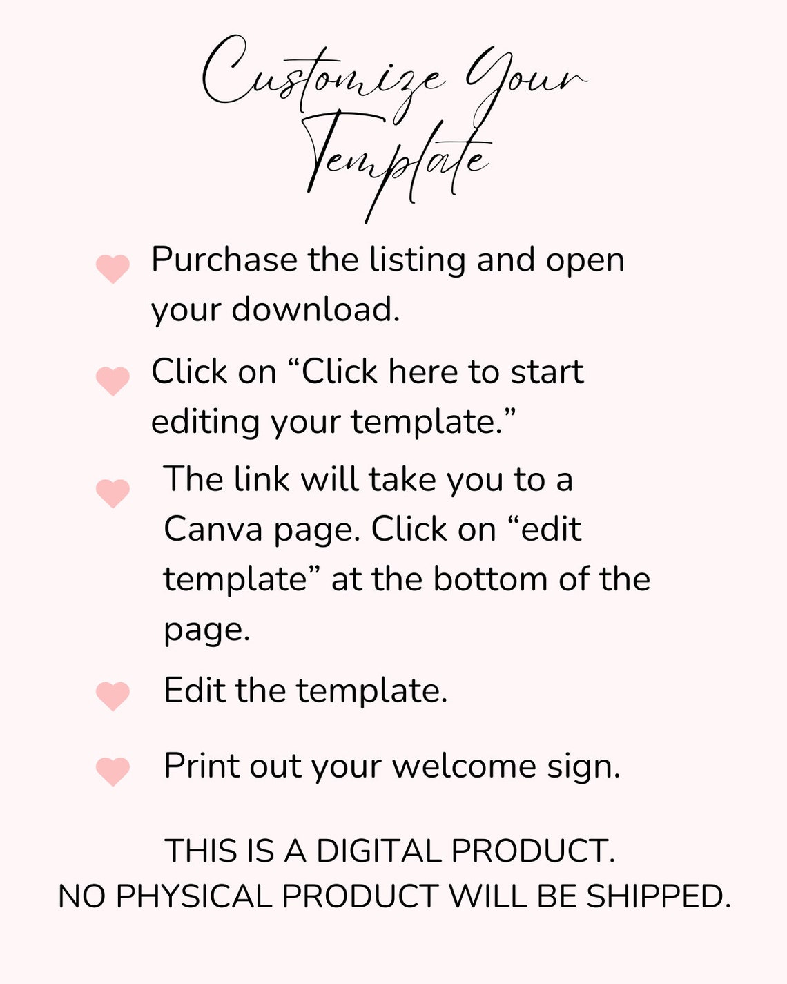 Editable Airbnb Welcome Sign, Printable Welcome Poster, Vacation ...