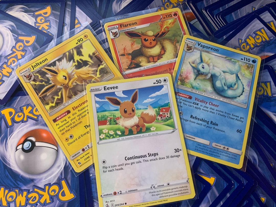 Eeveelution Pokémon Mystery Pack - Etsy UK