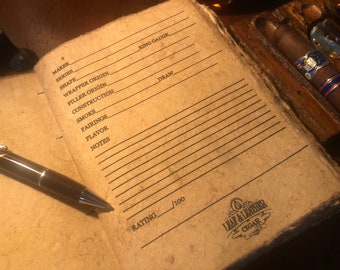 Cigar Journal - Etsy