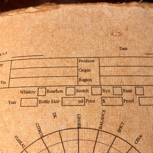 Whiskey Journal Gift, Bourbon Journal, Unique Bourbon Whiskey Gift ...