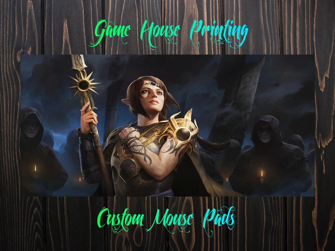 Shadowheart Baldurs Gate 3 Custom Mousepad - Etsy