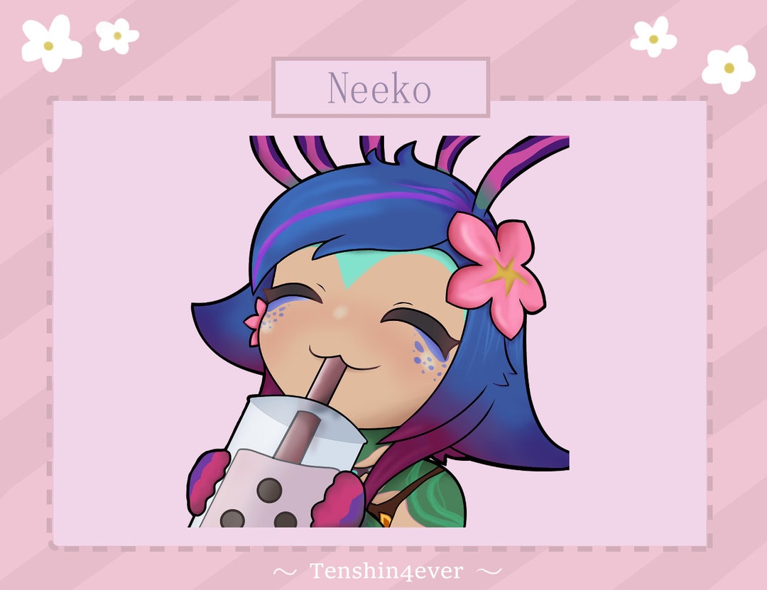 Neeko Hydrate Twitch Discord Emote League Of Legends - Etsy España