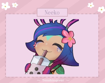 NEEKO LEAGUE Emotes Lol Gaming Vastayan Emotes for Discord and Twitch ...